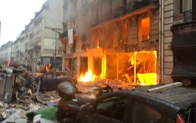 At least 20 injured in explosion at a Bakery in Paris - Trending News