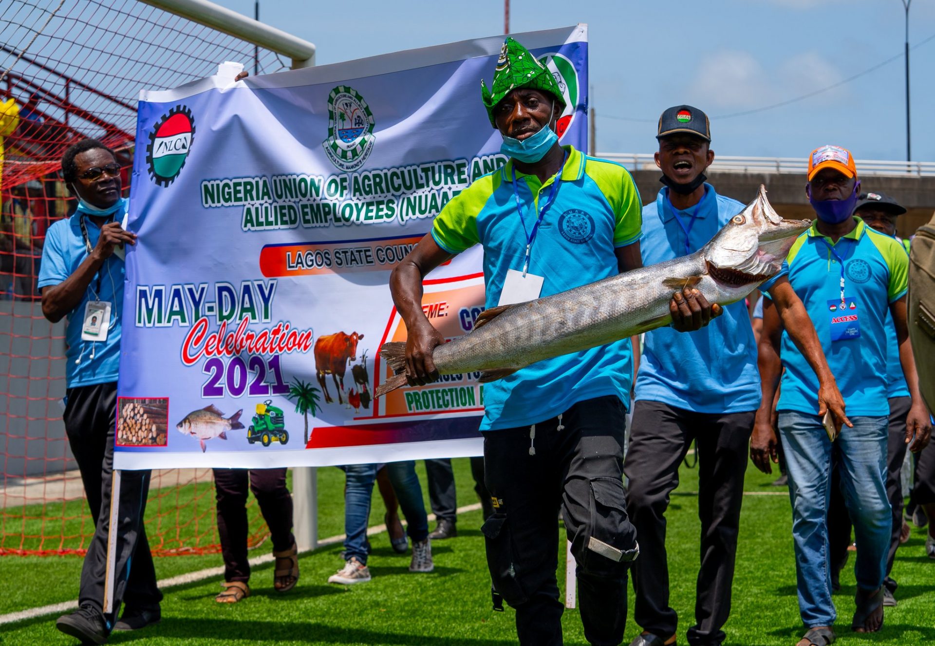 Workers' day: Sanwo-Olu, Hamzat celebrate with Lagos workers