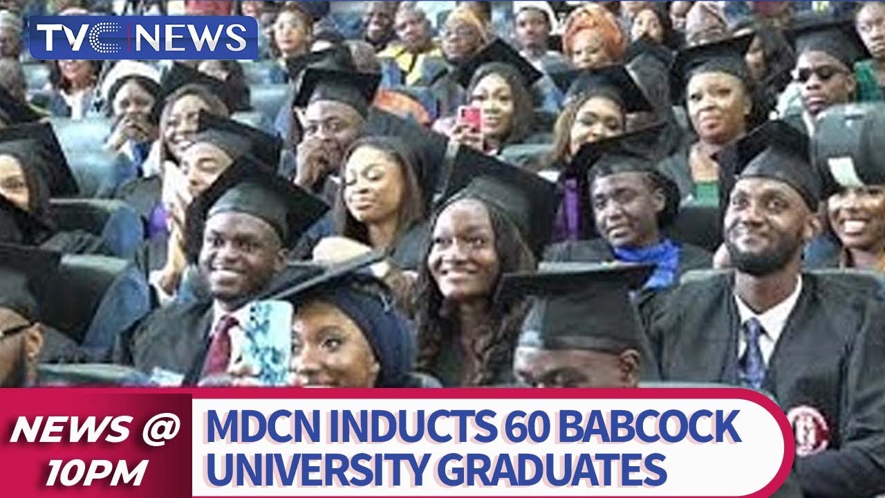 Video Thumbnail: MDCN Inducts 60 Babcock University Graduates ... Video Thumbnail: MDCN Inducts 60 Babcock University Graduates ...