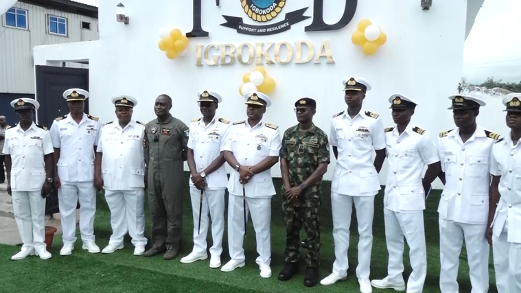 Navy inaugurates Security Station in Ondo to combat oil bunkering ...