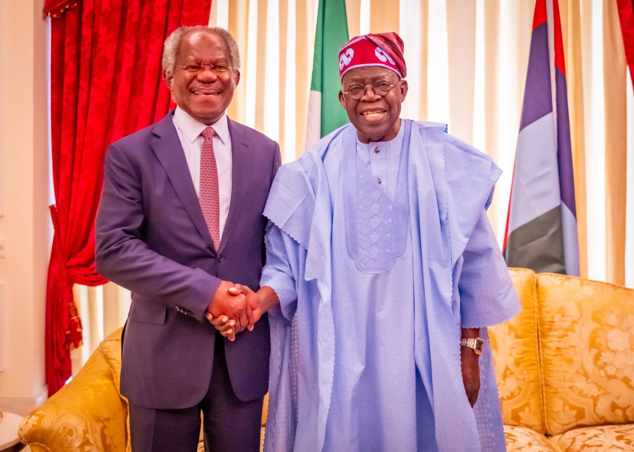 Tinubu Hosts Bayo Ogunlesi, Hakeem Bello-Osagie In Lagos - Trending News