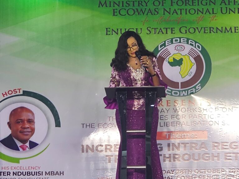 Bianca Ojukwu Officially Resumes as Foreign Affairs Minister Pledges ...