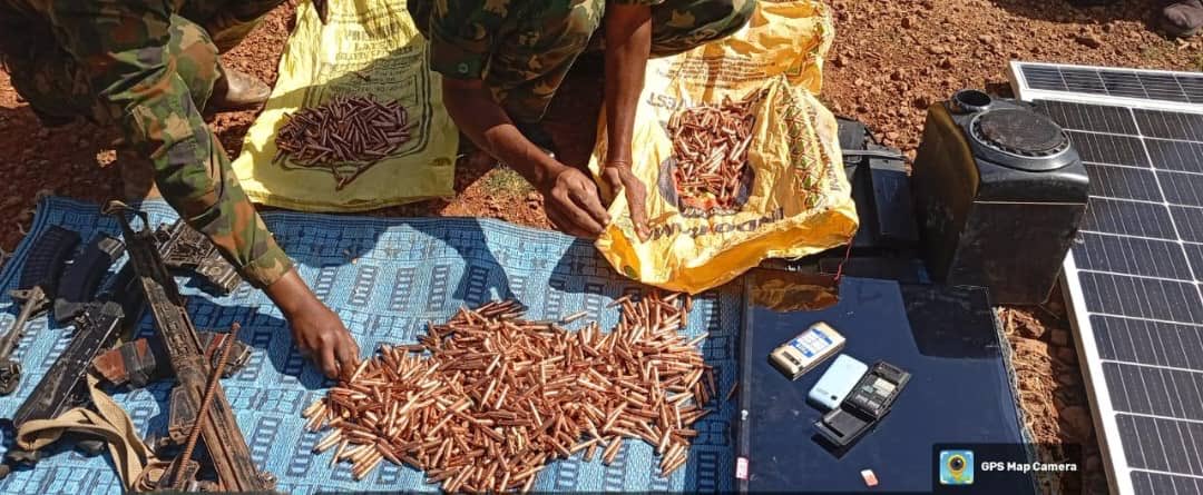 Bandits Flee As Troops Raid Hideout, Recover Assault Weapons - Trending ...