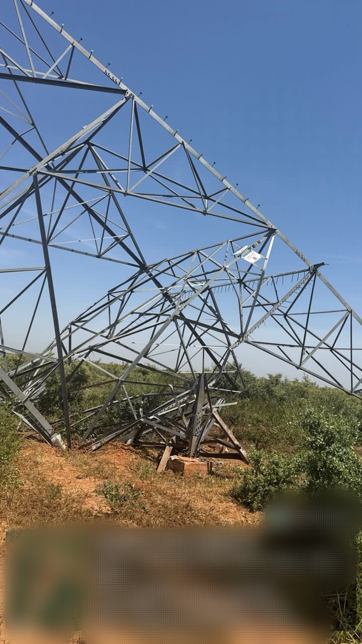 Vandals Destroy Transmission Tower, Cut Power To Borno, Yobe - Trending ...