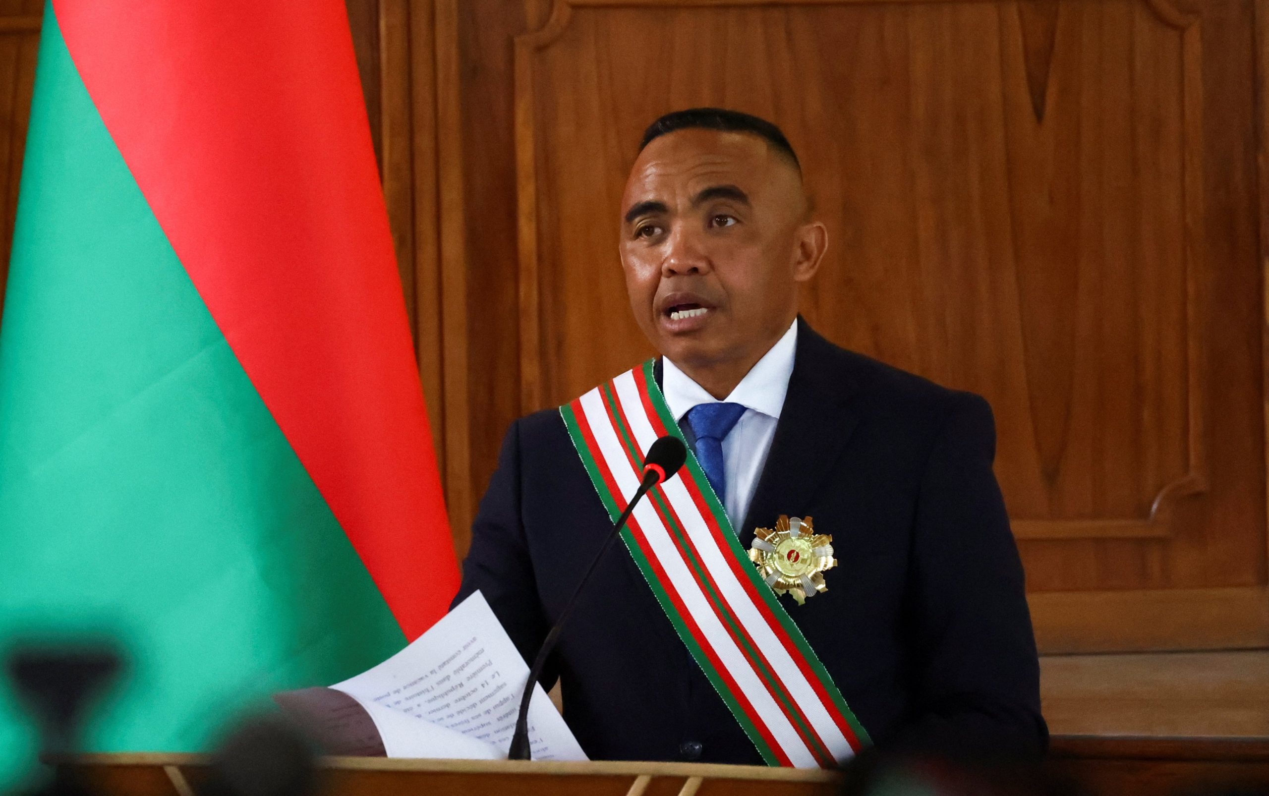 Army Commander Randrianirina Sworn-In As Madagascar’s President