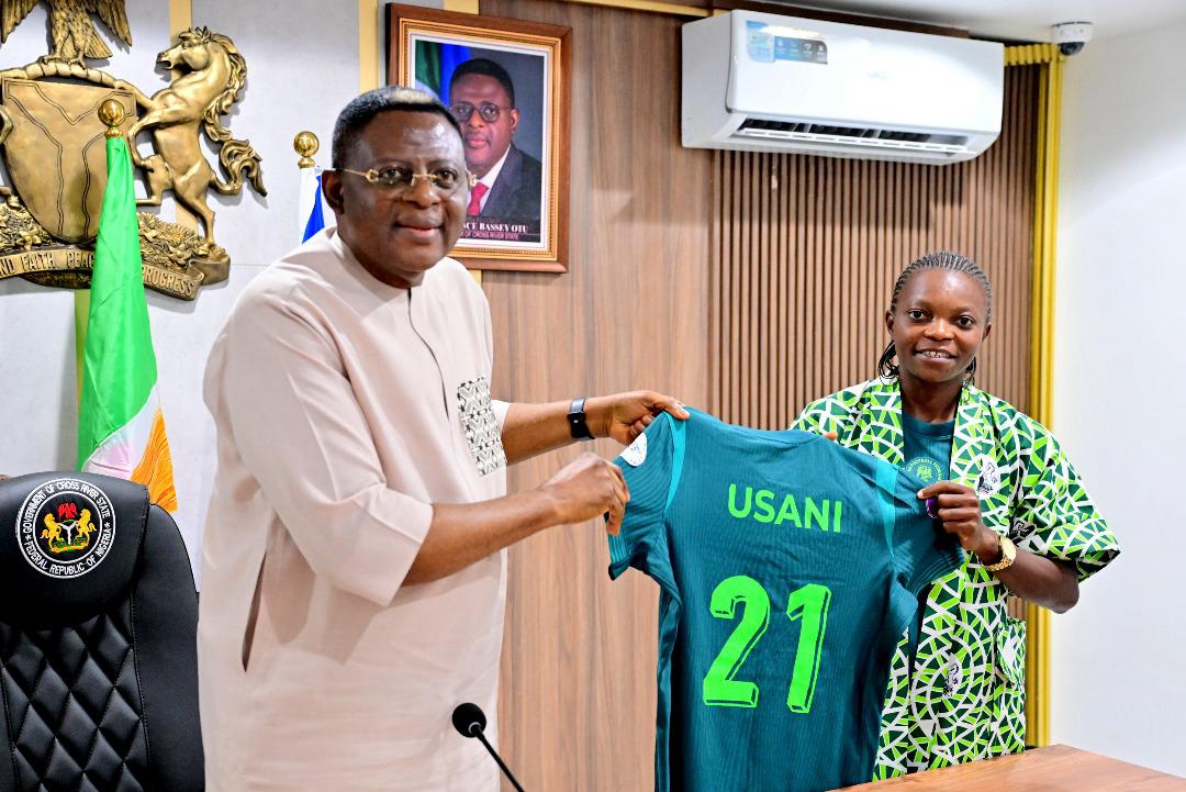 Gov Otu Grants VVIP Status, N50m, Land to Super Falcons’ Miracle Usani