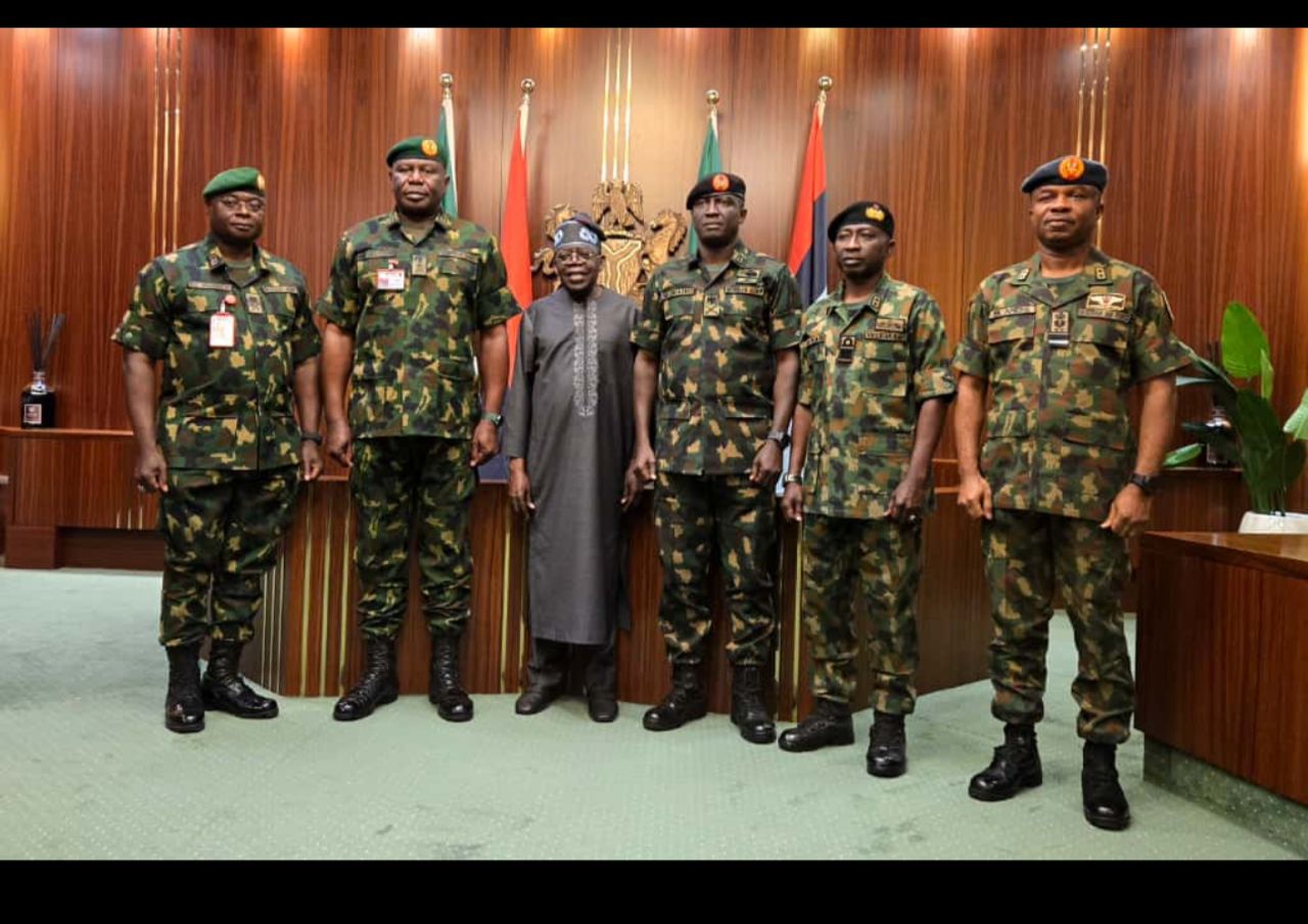 New Service Chiefs Meet President Tinubu At State House - Trending News