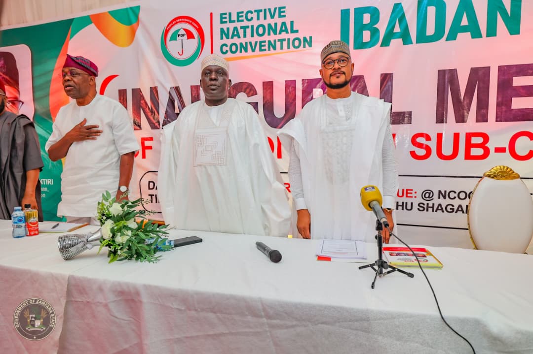 PDP Convention: Lawal Inaugurates Accreditation, Special Duties ...