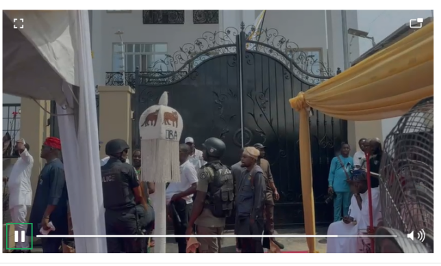 Sanwo-Olu Commissions Eyo Iduntafa Palace In Lagos