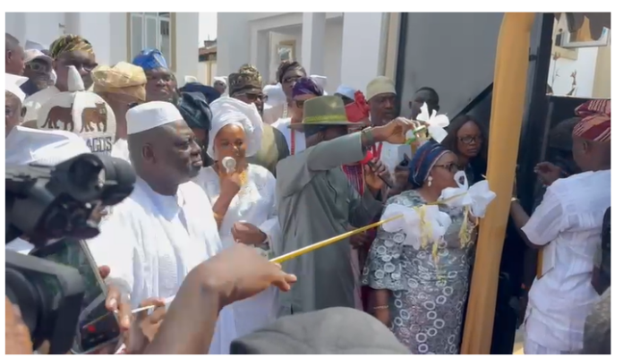 Sanwo-Olu Commissions Eyo Iduntafa Palace In Lagos