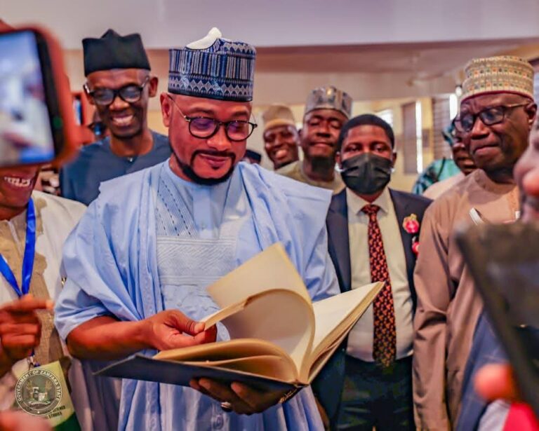 Gov. Lawal Inaugurates Self Renovated, Equipped Library In ABU, Zaria